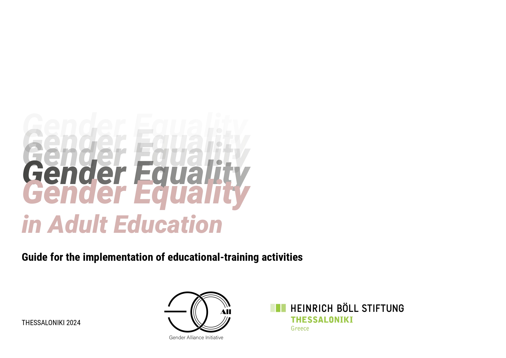 Gender Equality in Adult Education | Heinrich Böll Stiftung ...